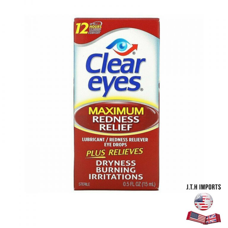 CLEAR EYES – MAXIMUM REDNESS RELIEF EYE DROPS